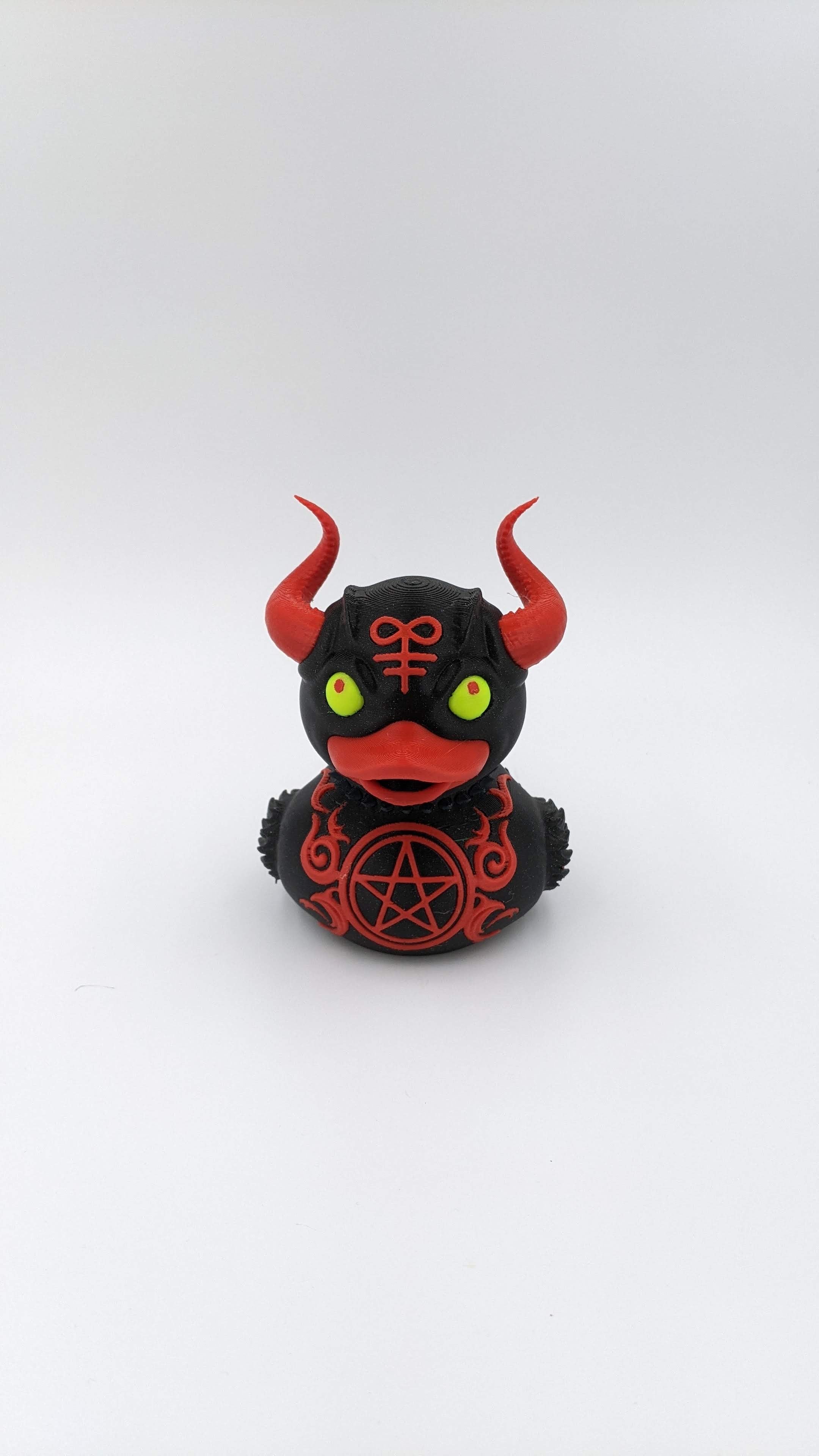 Devil Duck Gothic Ducky – Darkteck 3D