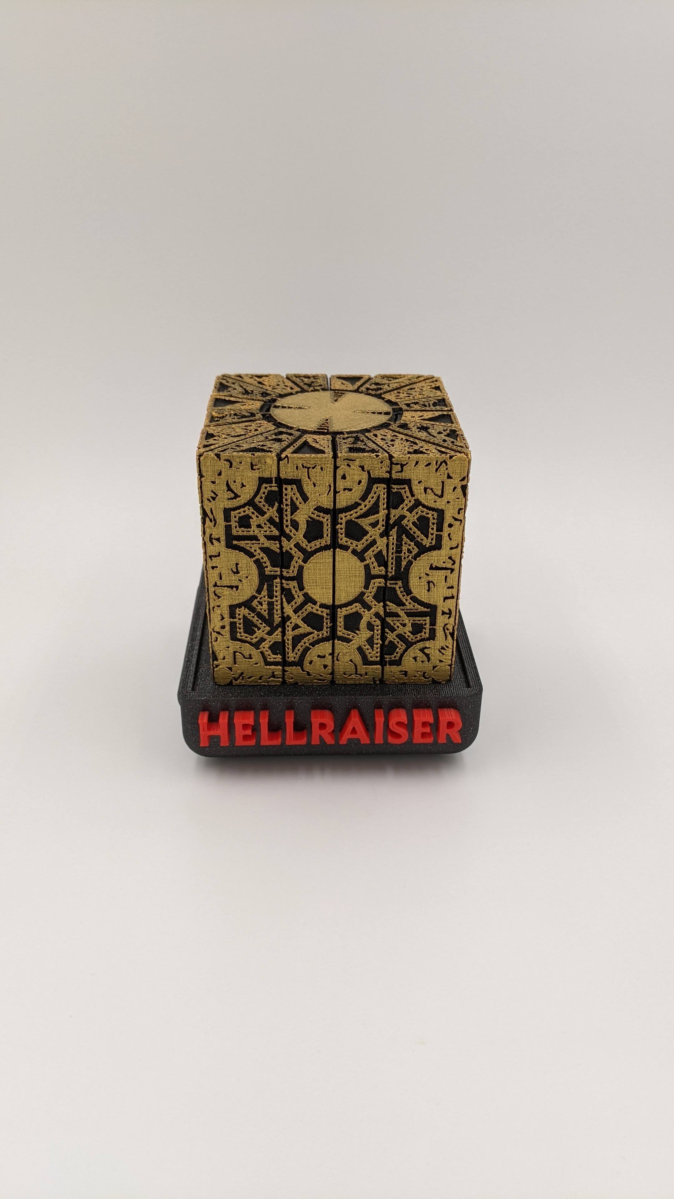 Hellraiser Puzzle Box Platform – Darkteck 3D